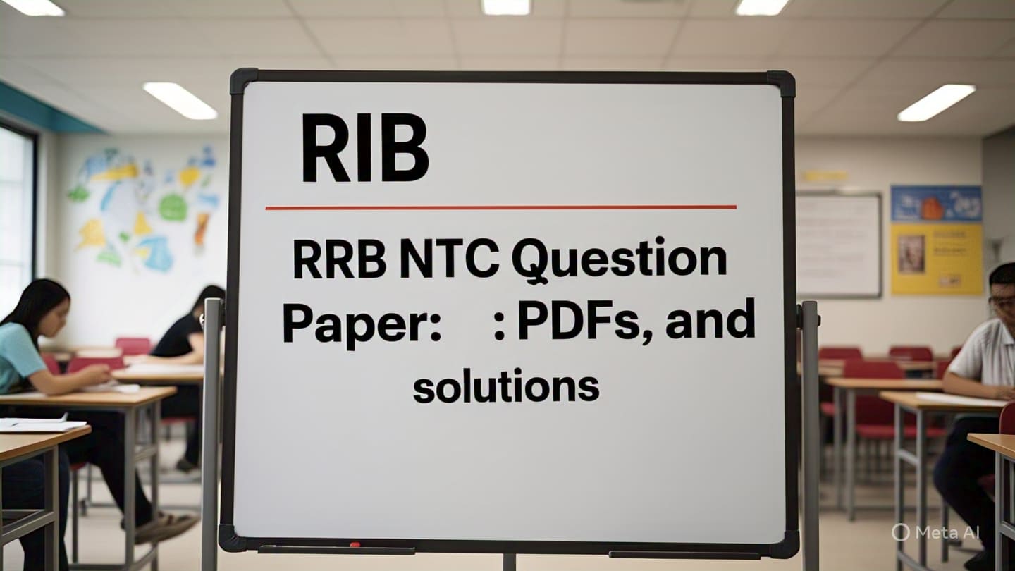rrb ntpc question paper