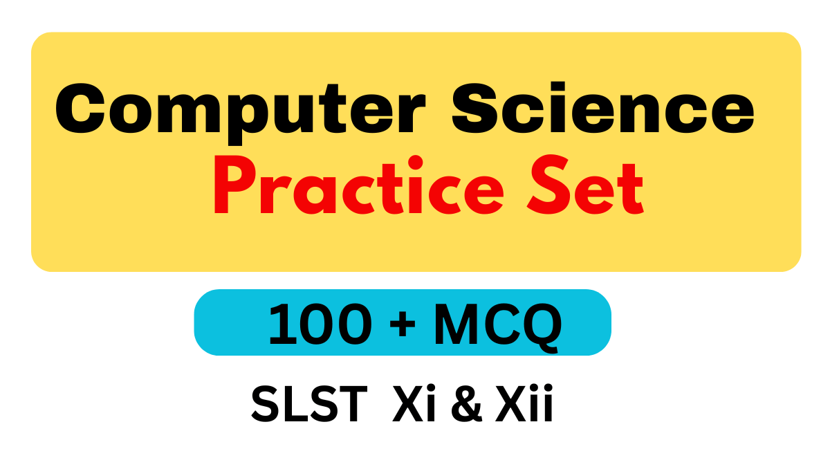 WBSSC SLST Computer Science IX & X : Digital Logic