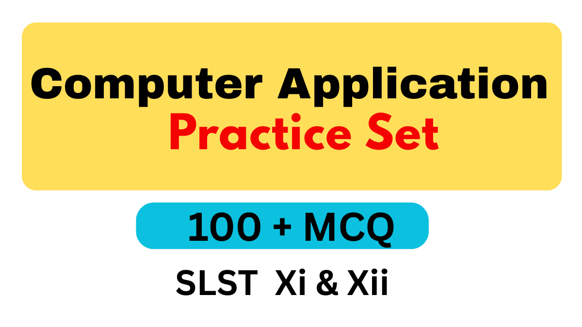 WBSSC SLST Computer Application IX & X : Data Structure
